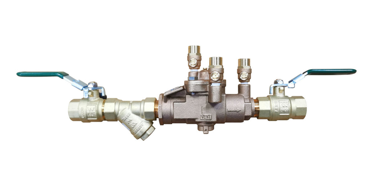 Watts Series 009-SS Stainless Steel Backflow Prevention RPZ Devices ...