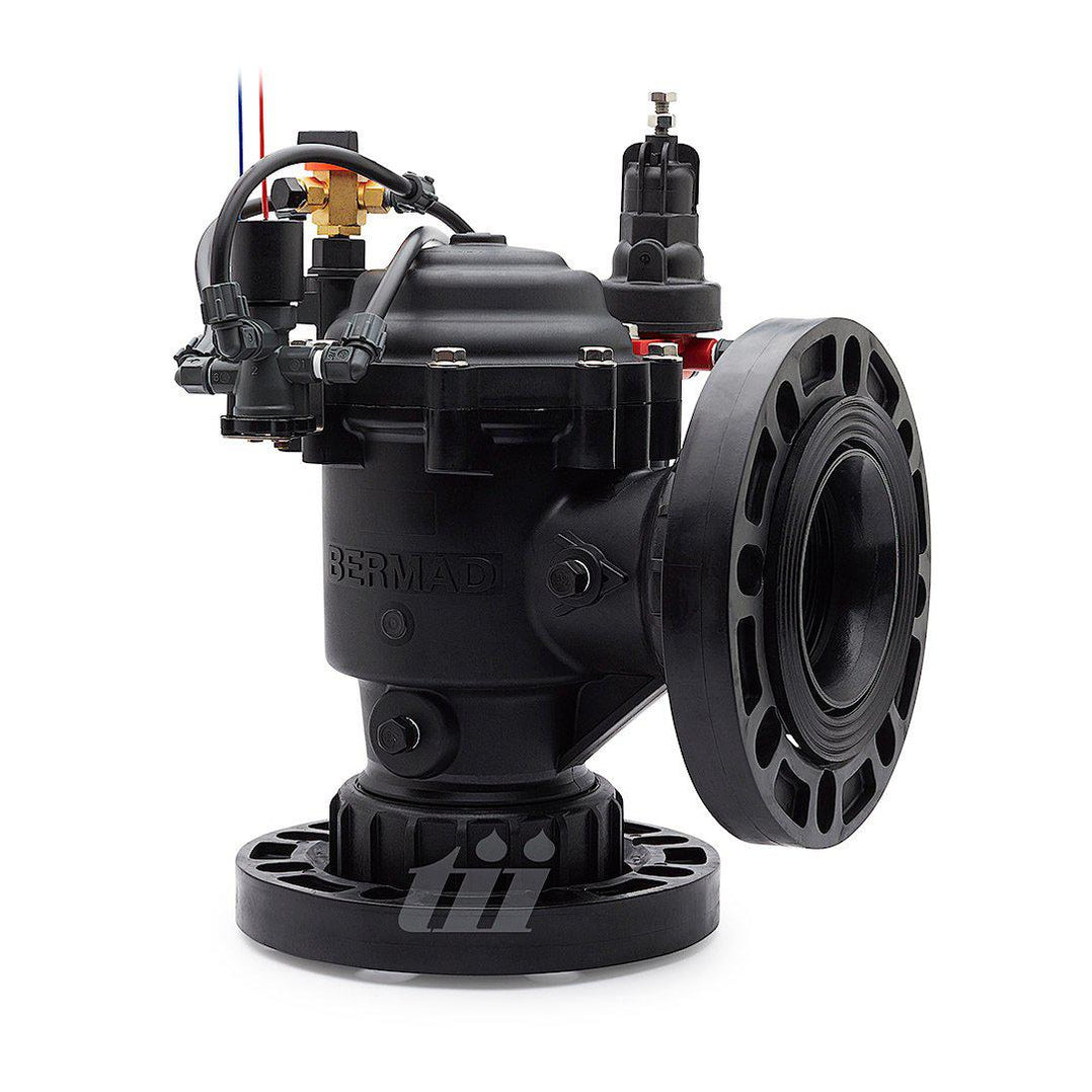 Bermad IR-130-3W-XZ Plastic Pressure Sustaining Valve with 3-Way ...
