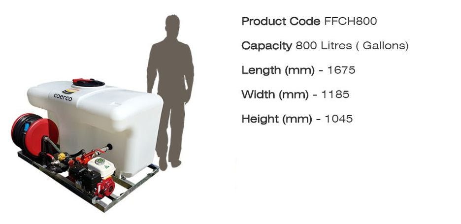 800 Litre Compact Firefighter Units Perth | Shop Online