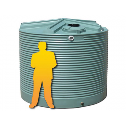 9000LTR Corrugated Poly Water Tanks Perth | Shop Online
