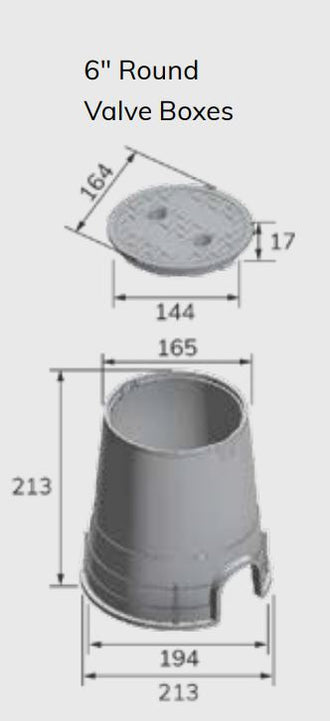 NDS Standard Series 6" Round Valve Box | Shop Online