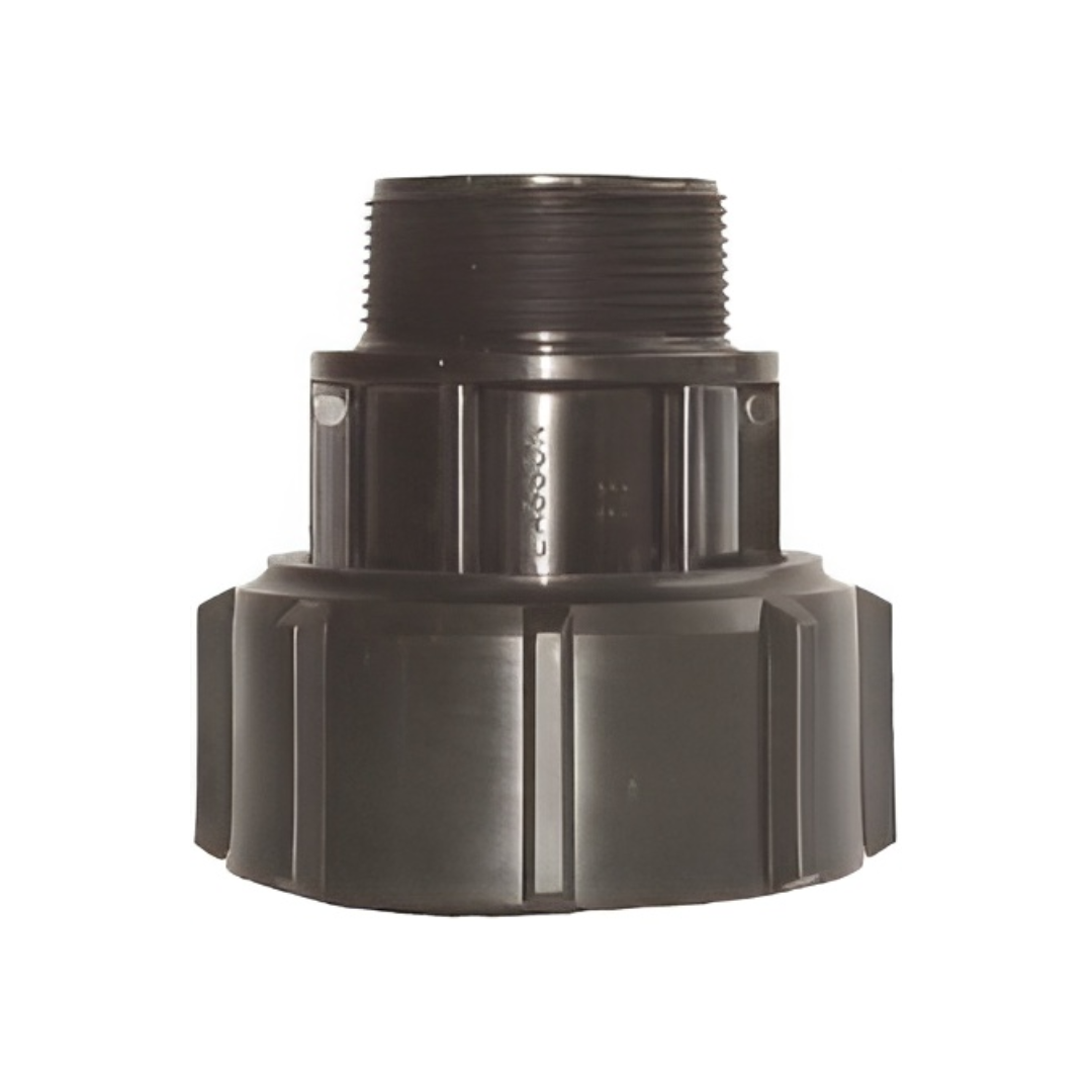 Plasson Metric Barrel Union Adapter With Male Thread
