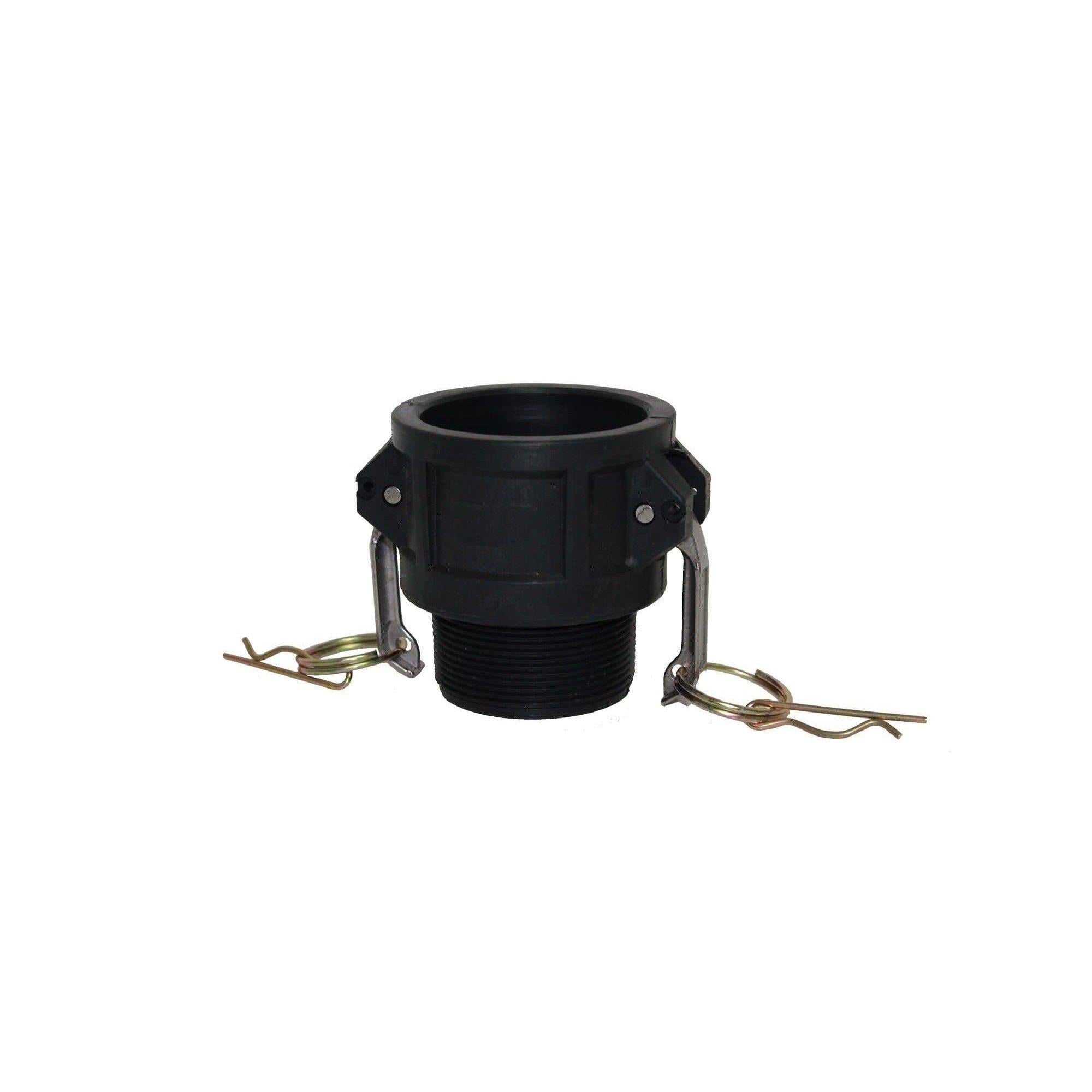 Tybe B Polypropylene Camlocks - MI BSP x Female