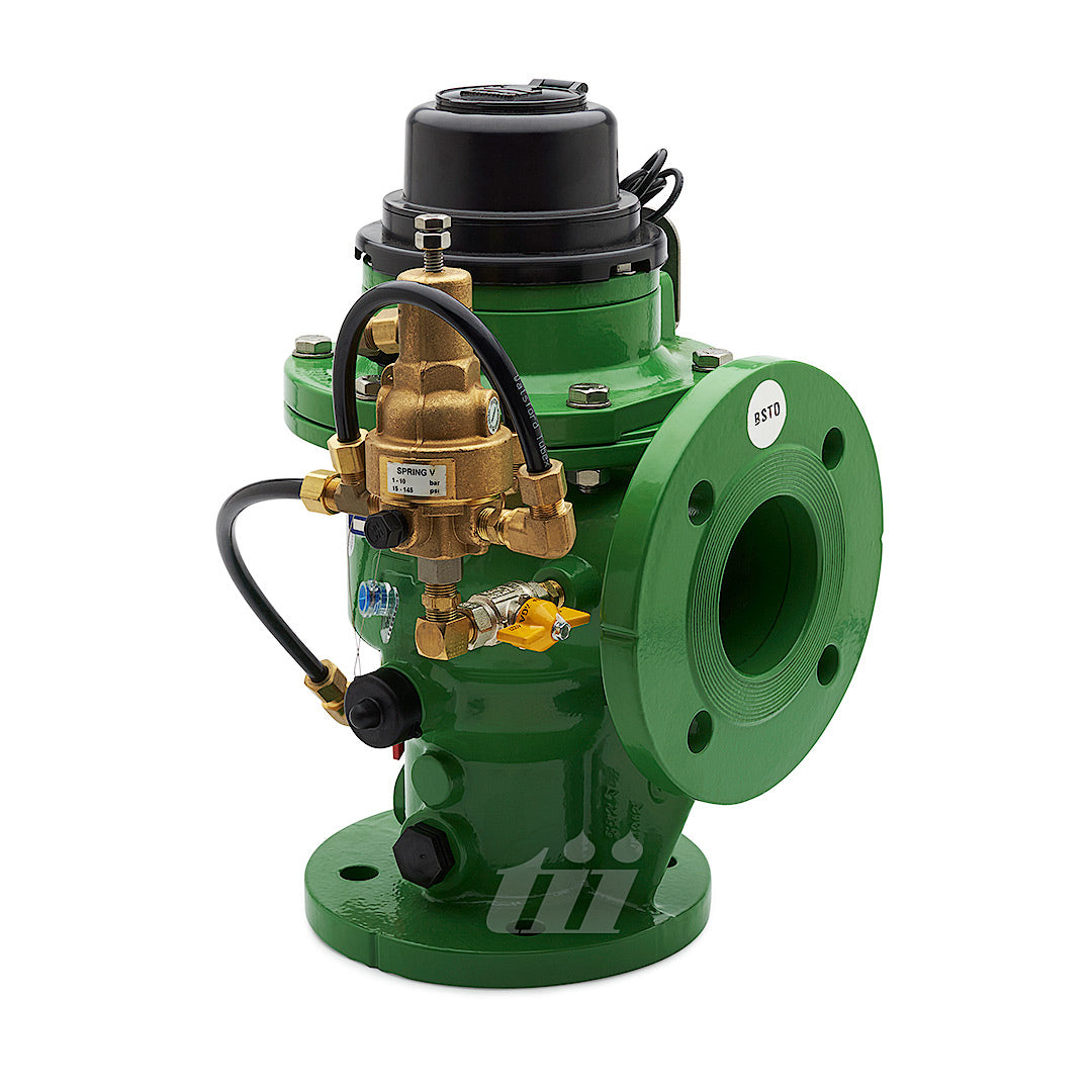 Bermad 900 Hydrometers with GEMSOL Solenoid with Brass Pilots