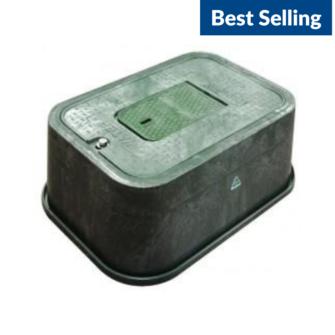 Rectangular Water Meter Valve Box with Hatch Perth