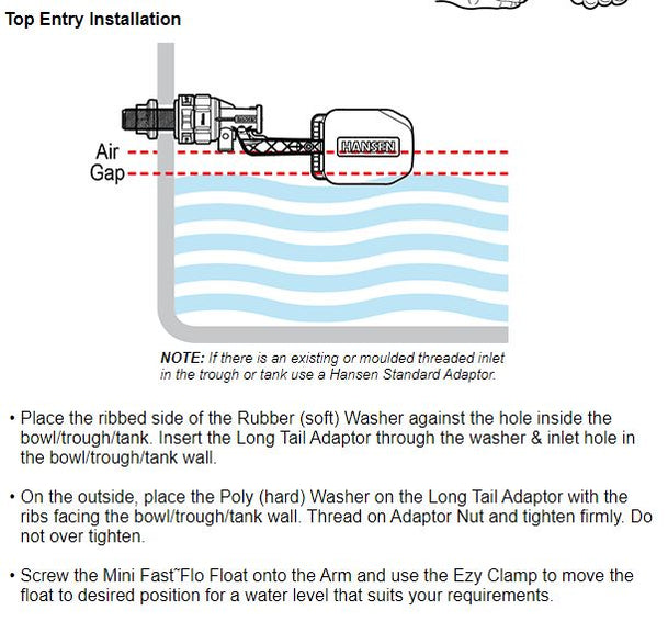 Buy Float Valves for Tanks & Dams | Shop Online
