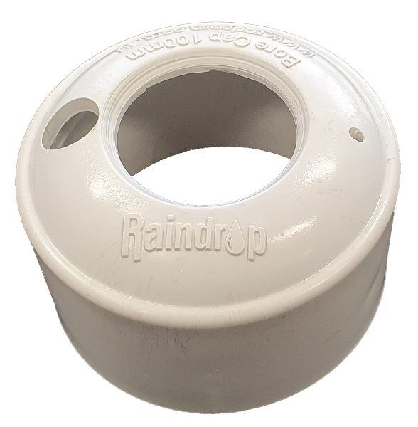 100mm Pre-Drilled PVC Bore Cap