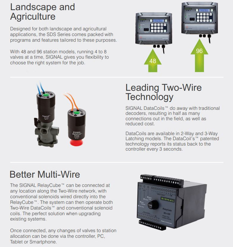 Signal SDS-100 Two-Wire Irrigation Controller | Shop Online