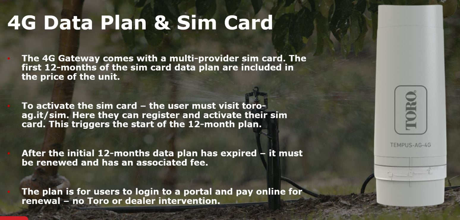 Toro Tempus AG 4G LoRa™ Gateway | Shop Online